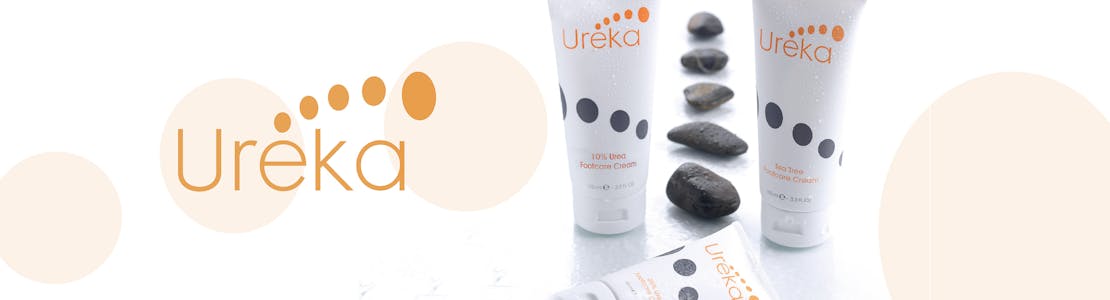 Ureka Foot Creams for Podiatry Clinic Treatments and Retail