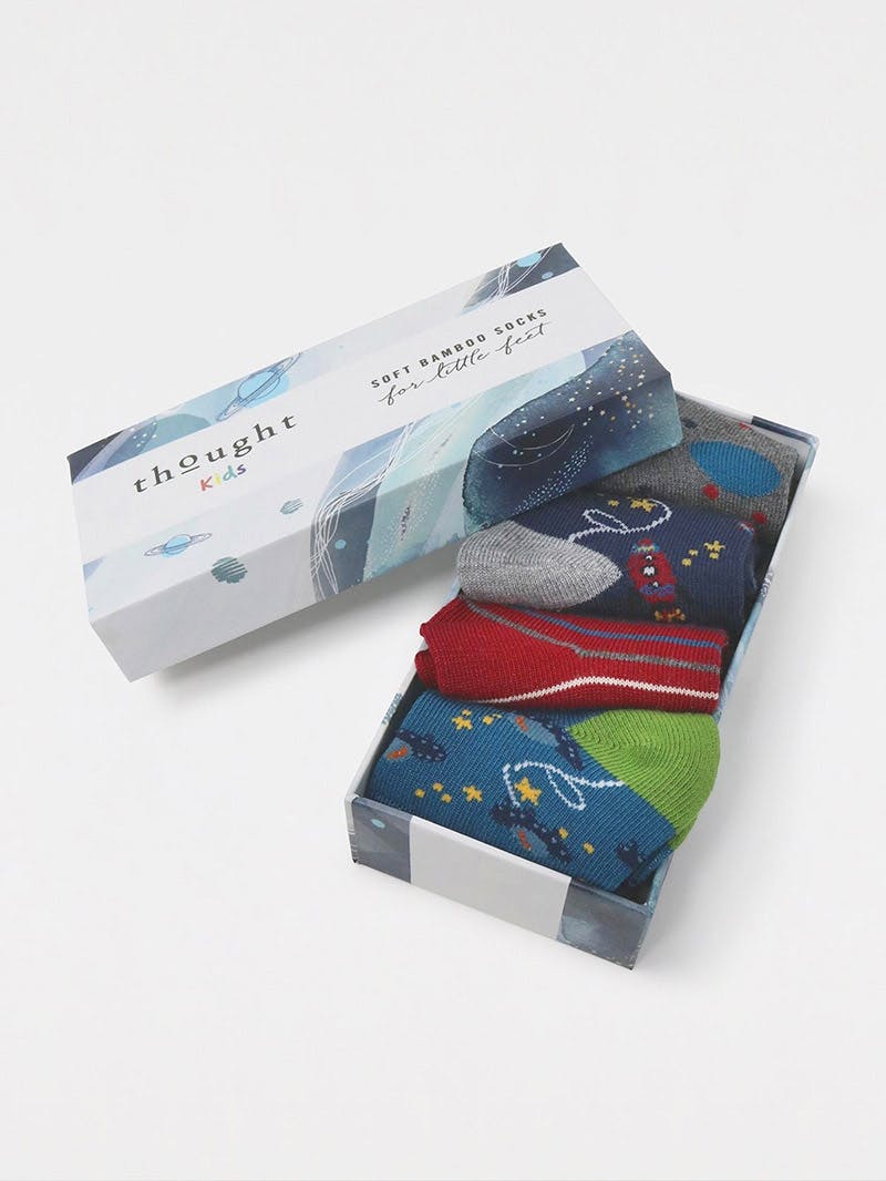 Franky Rocket Bamboo Baby Socks Gift Box