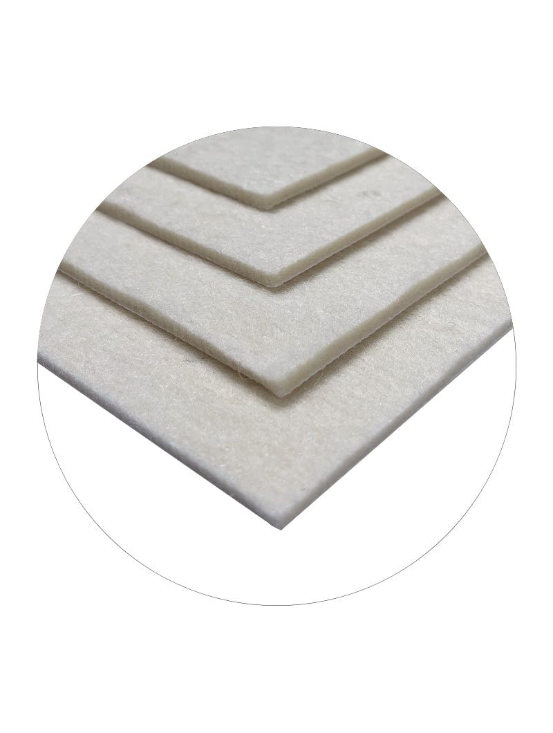 Podiatry and Chiropody Felt - Pure Wool