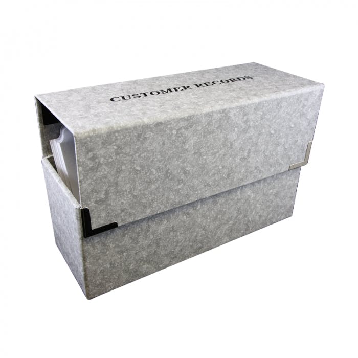 Record Card Box