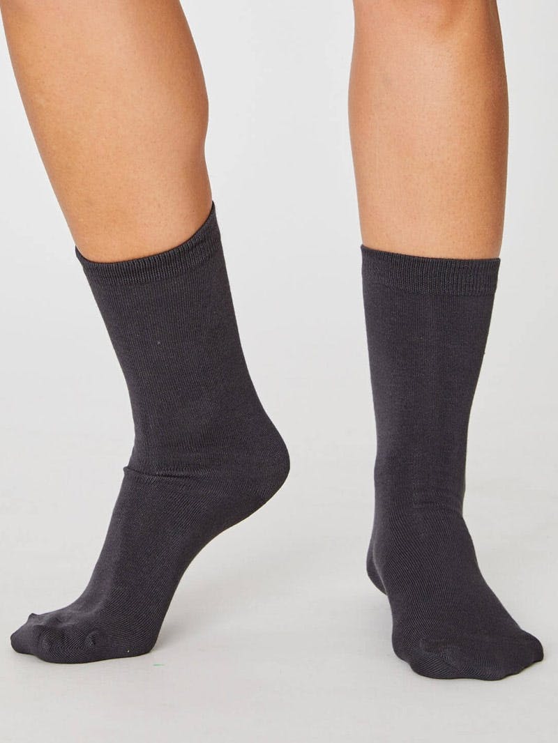 Women's Plain Bamboo Socks
