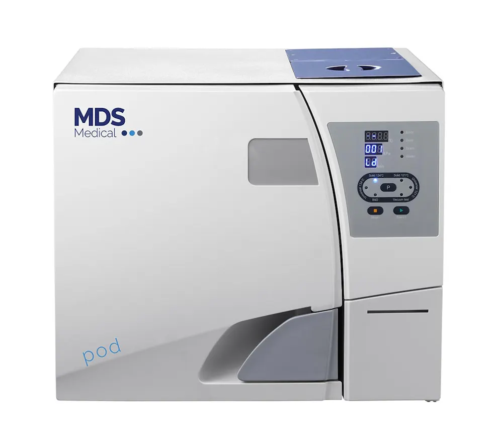 Pod-18 Litre Vacuum Autoclave from MDS Medical
