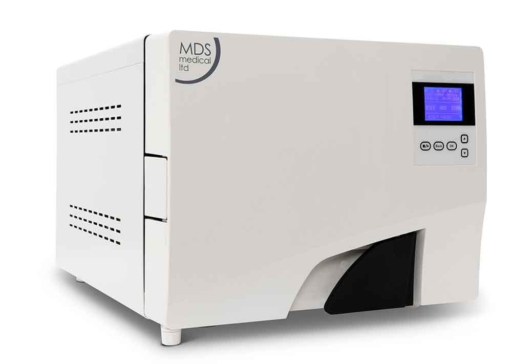 MDS vacuum autoclave for podiatry instrument sterilisation