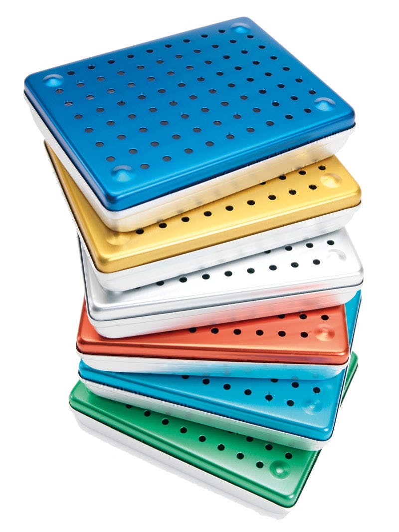Aluminium Perforated Instrument Trays - Full
